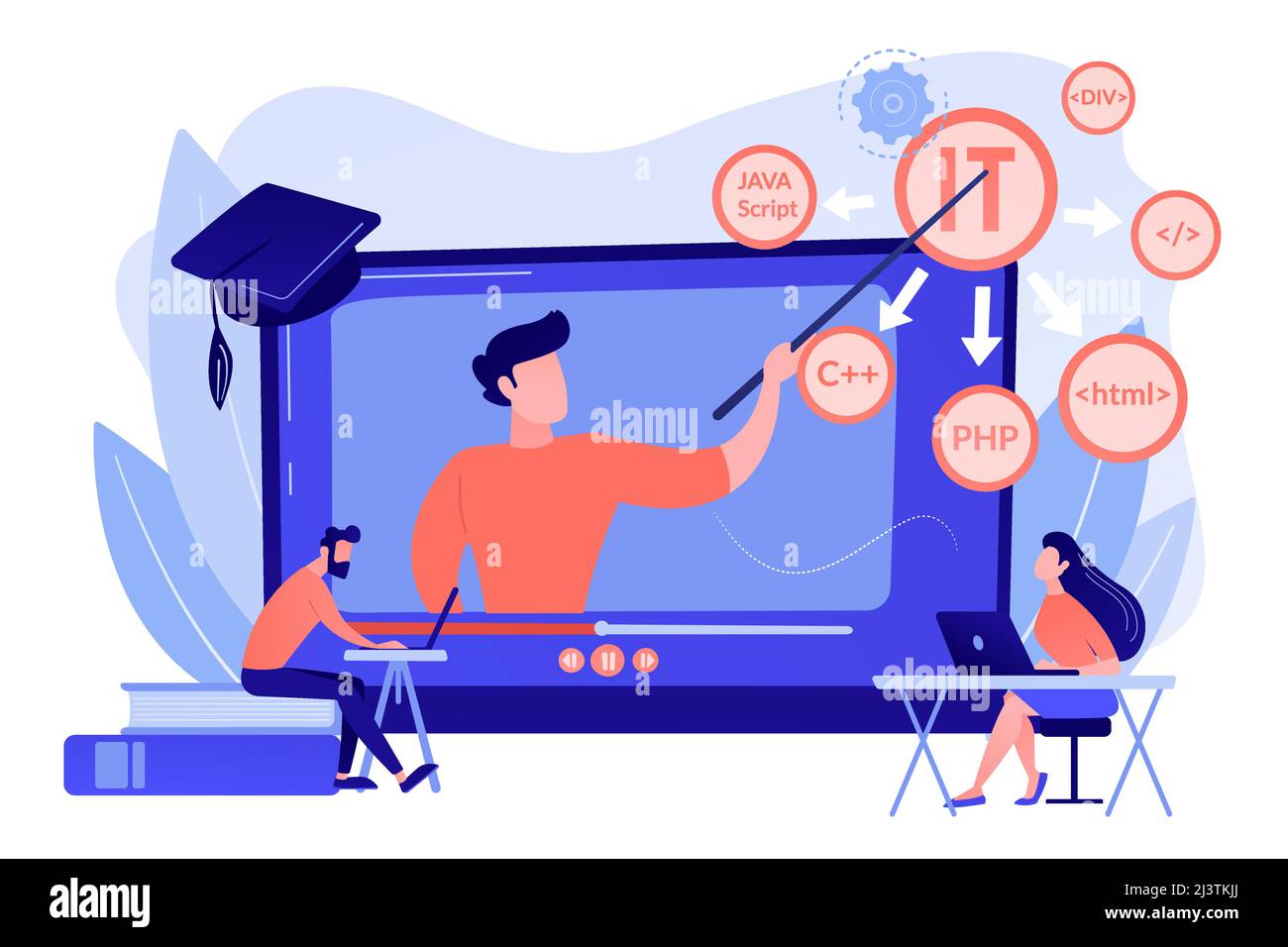 Students learn coding Cut Out Stock Images & Pictures - Alamy