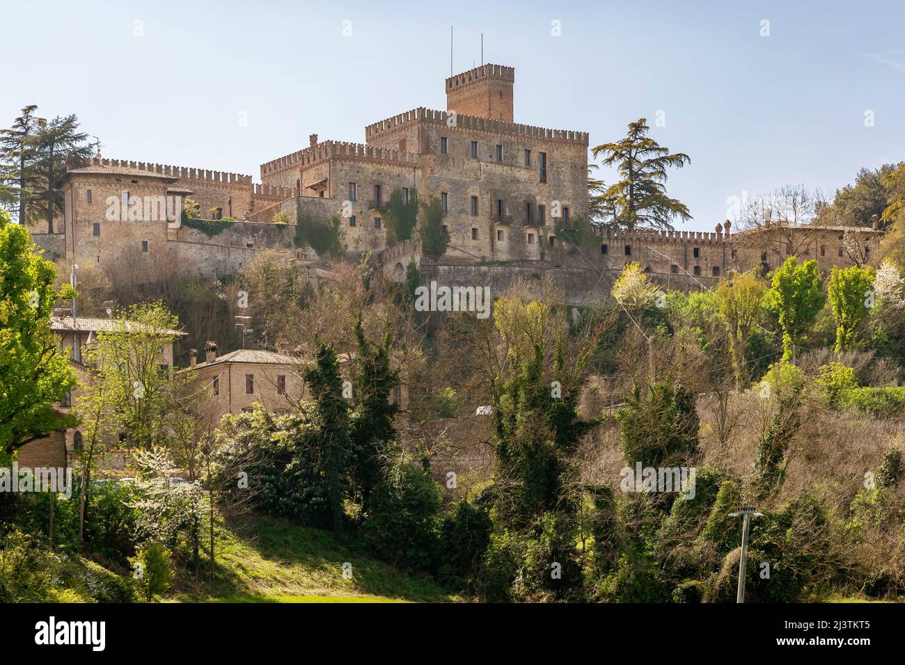 Tabiano castle hi-res stock photography and images - Alamy