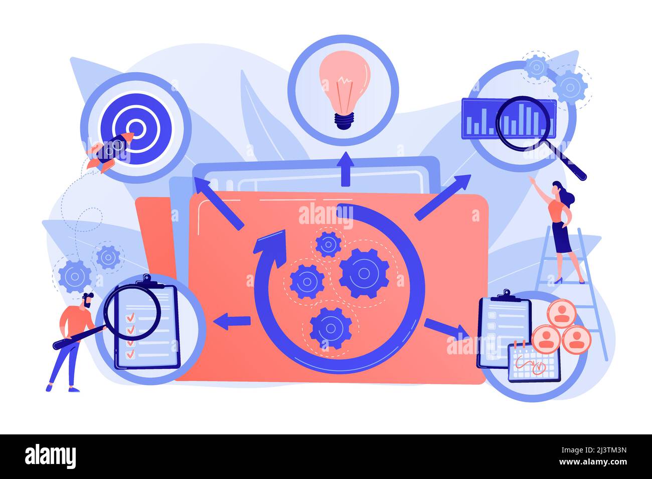 KPI and task management. Workflow optimization. Project life cycle, successful project ...