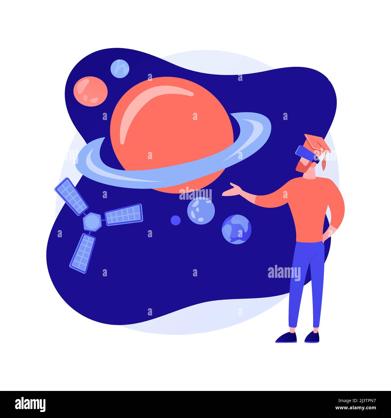 Modern tech experience Stock Vector Images - Alamy