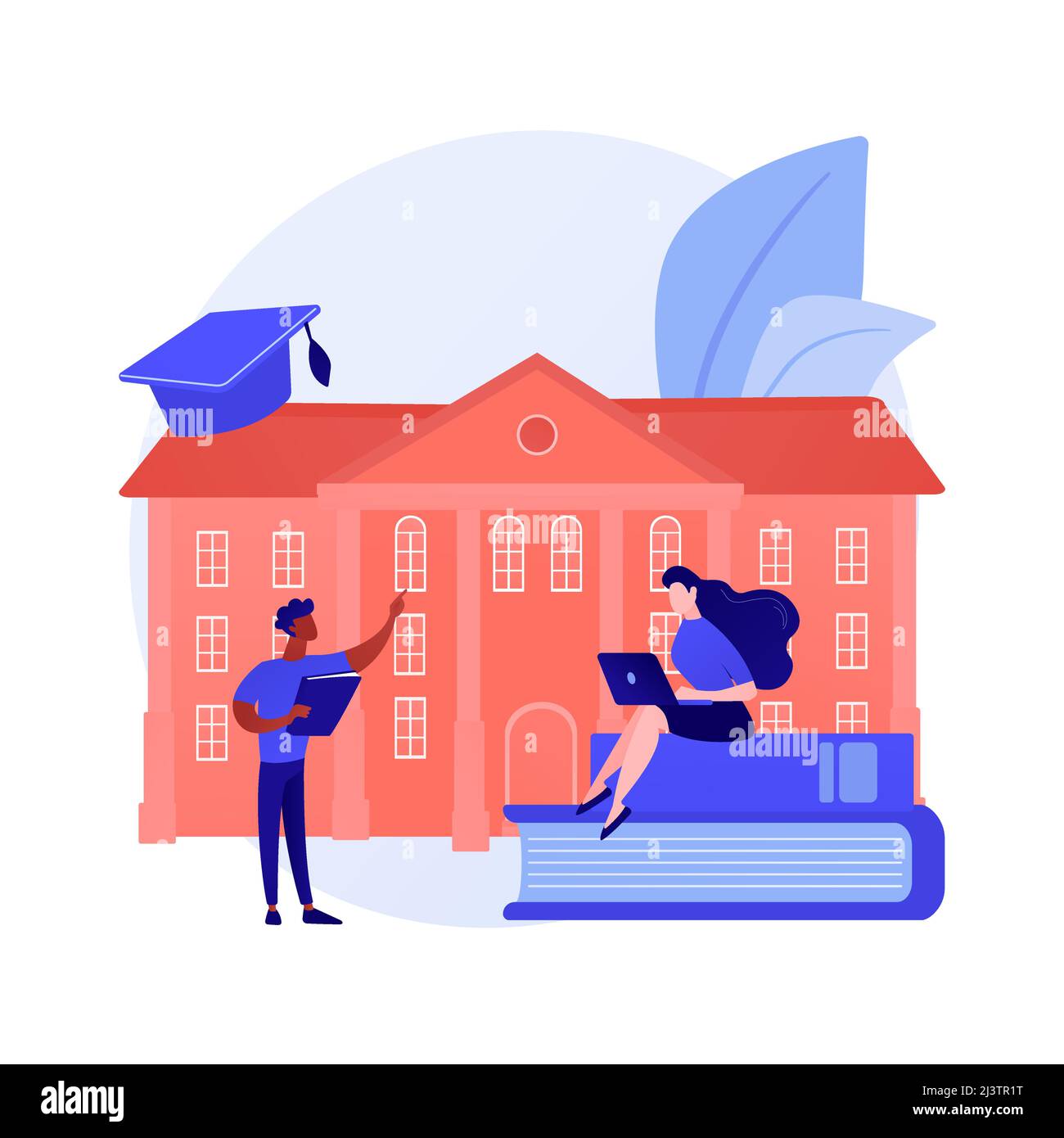 College students laptops Stock Vector Images - Alamy