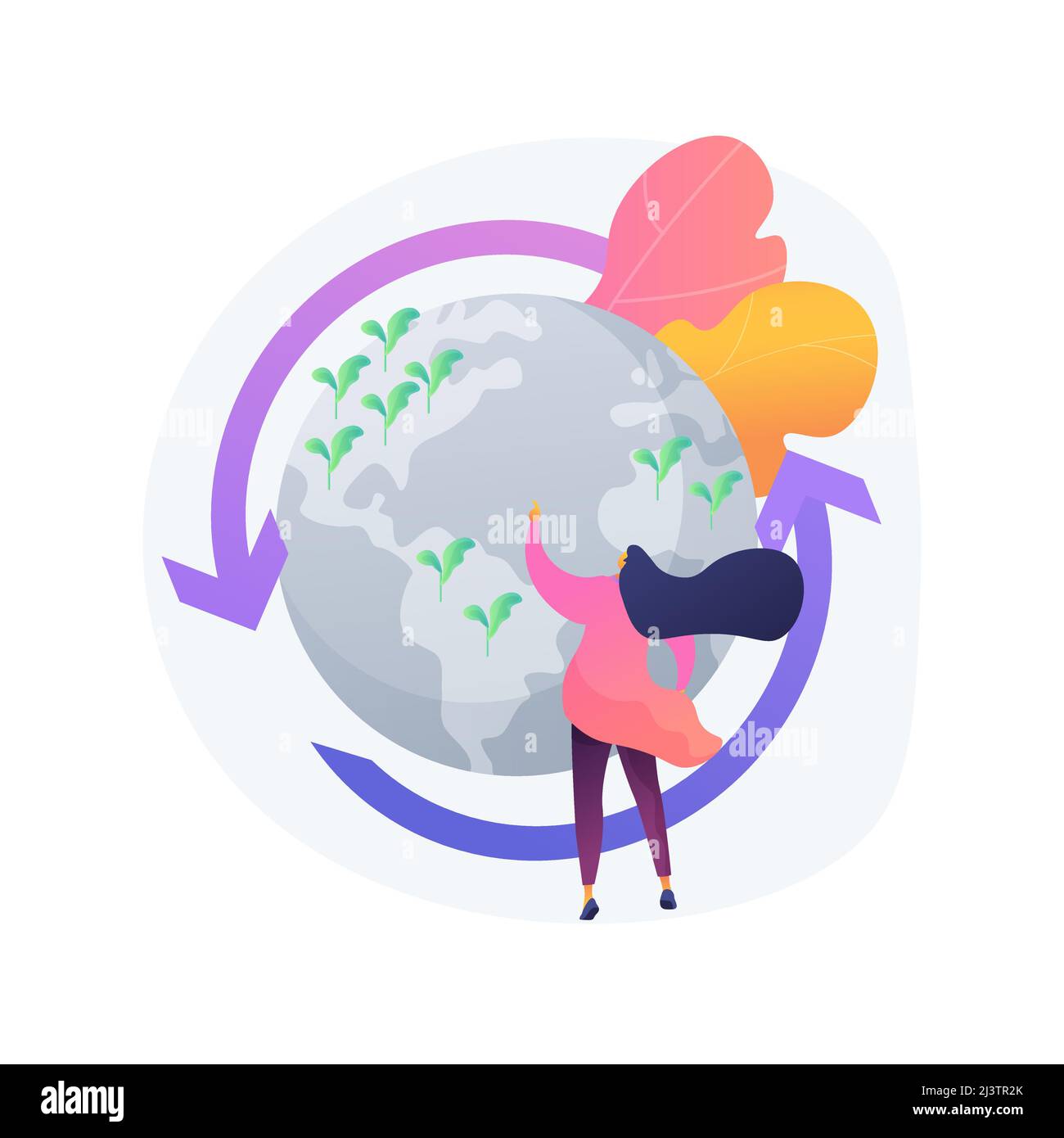 Land management vector vectors Cut Out Stock Images & Pictures - Alamy