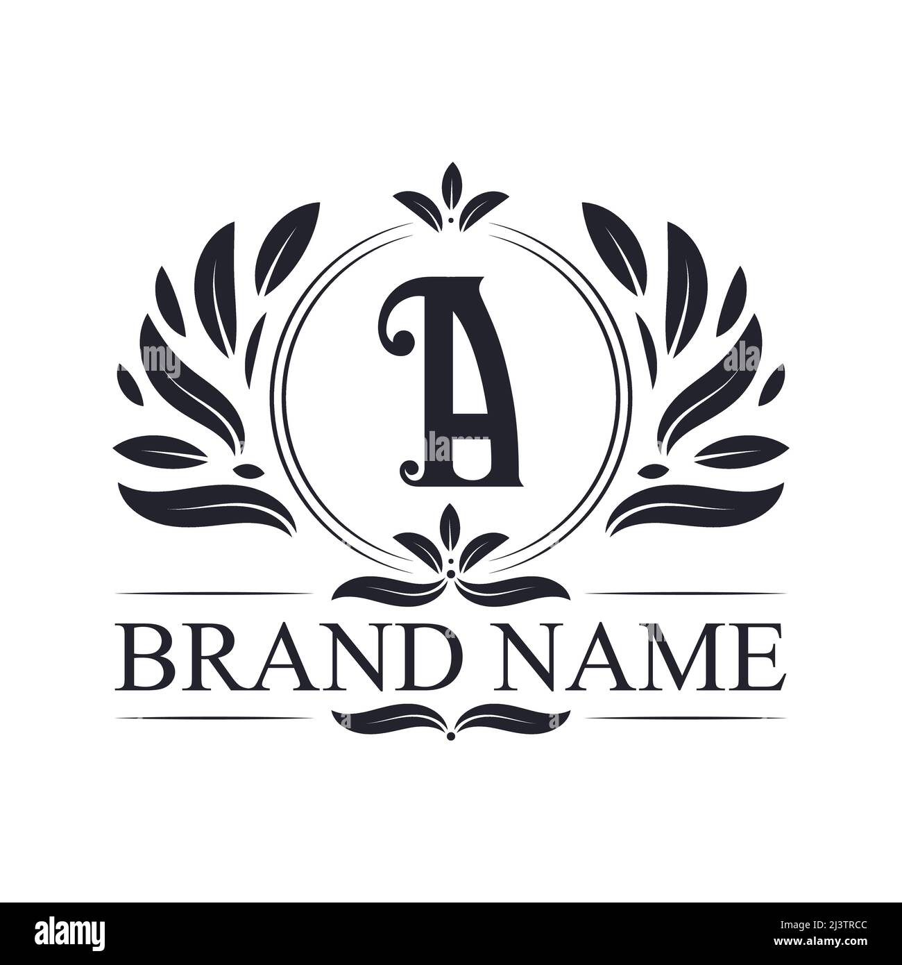 Vintage Ornamental A Logo Design Luxurious Elegant Alphabet A Letter vintage-ornamental-a-logo-design-luxurious-elegant-alphabet-a-letter