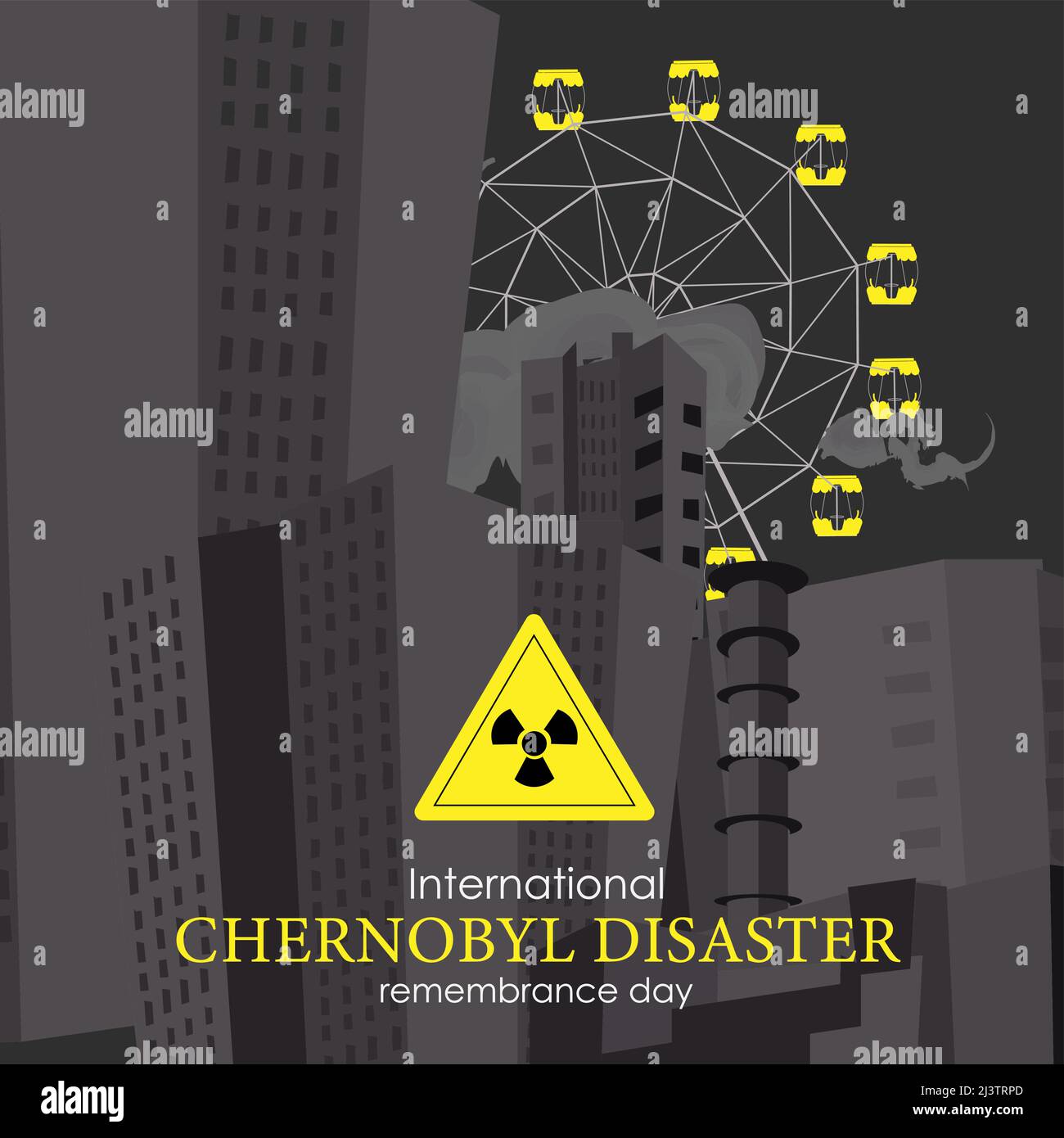 Chernobyl remembrance day Stock Vector Images - Alamy