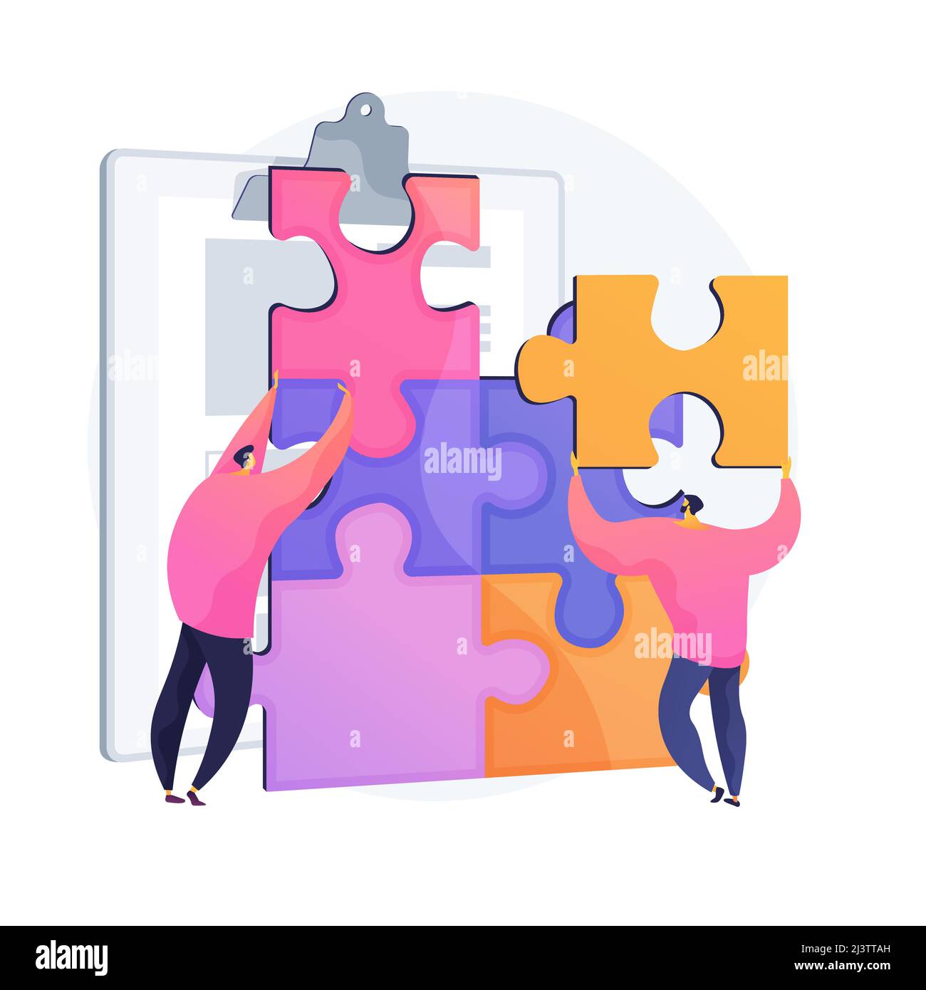 Coworkers project management. Team building, executive managers ...