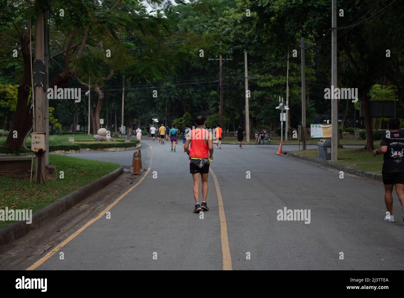 April 09, 2022 : Lumpini Park Thailand, a public park in the heart of ...