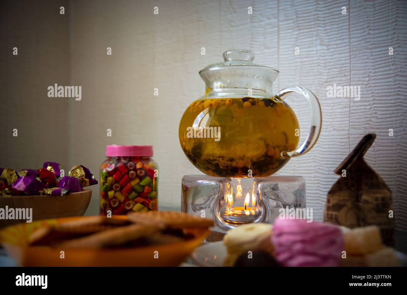 Delicious sea buckthorn tea hi-res stock photography and images - Alamy