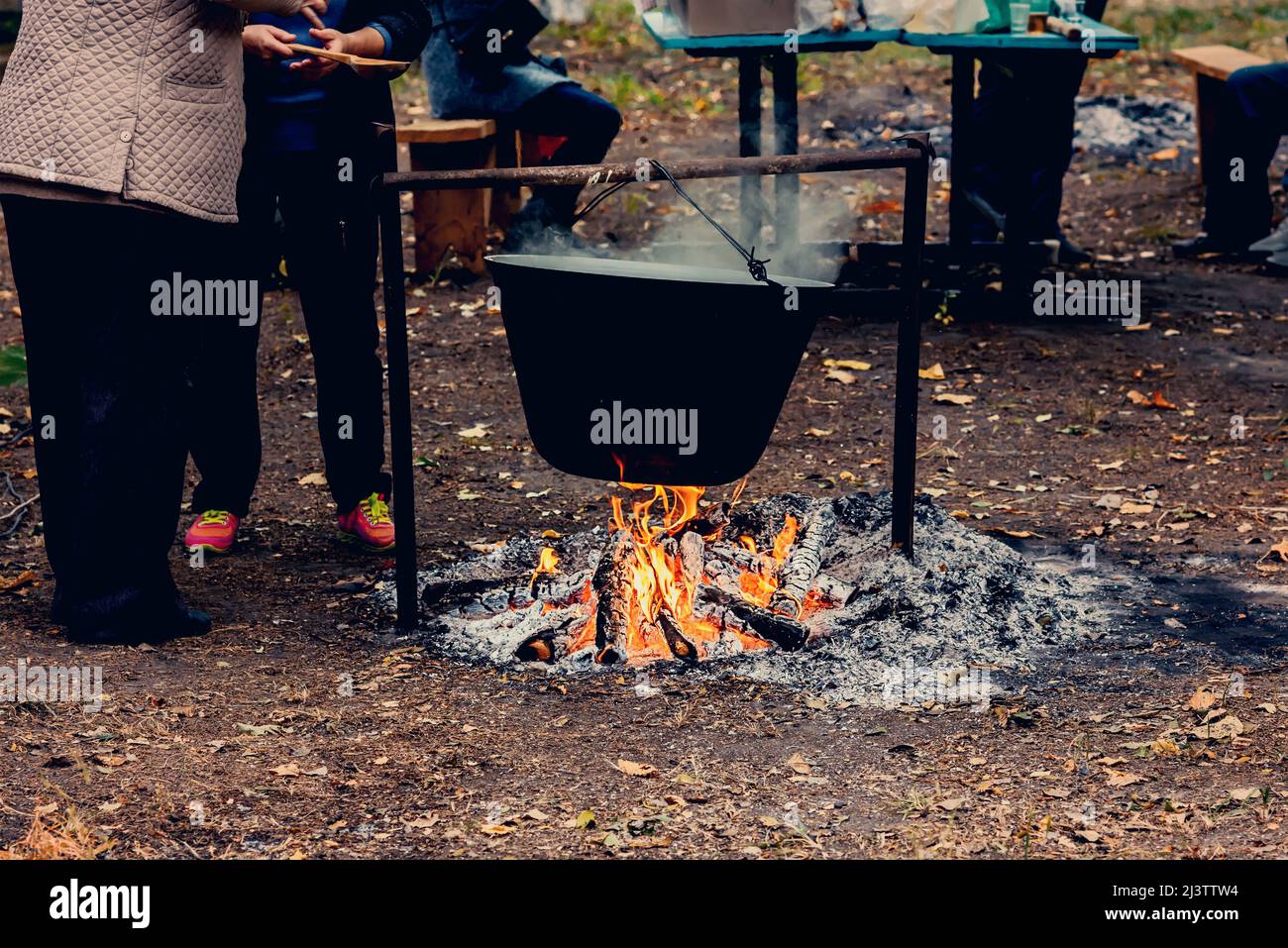 Large cauldron hi-res stock photography and images - Alamy