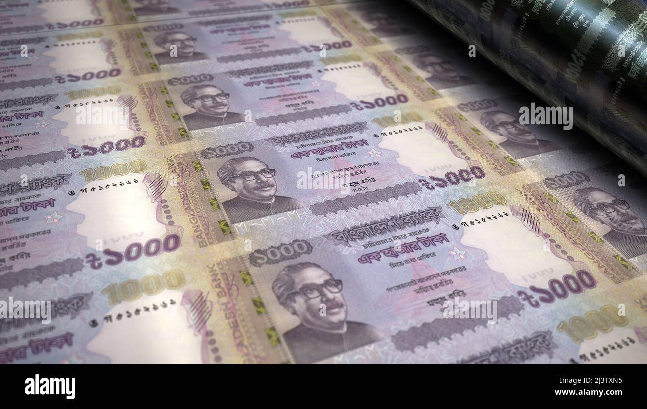 Bangladesh banknote currency hi-res stock photography and images - Alamy