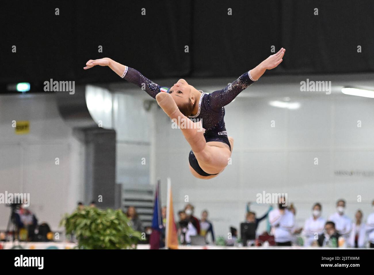 Martina Maggio (Italy) Floor during the Gymnastics International Jesolo ...