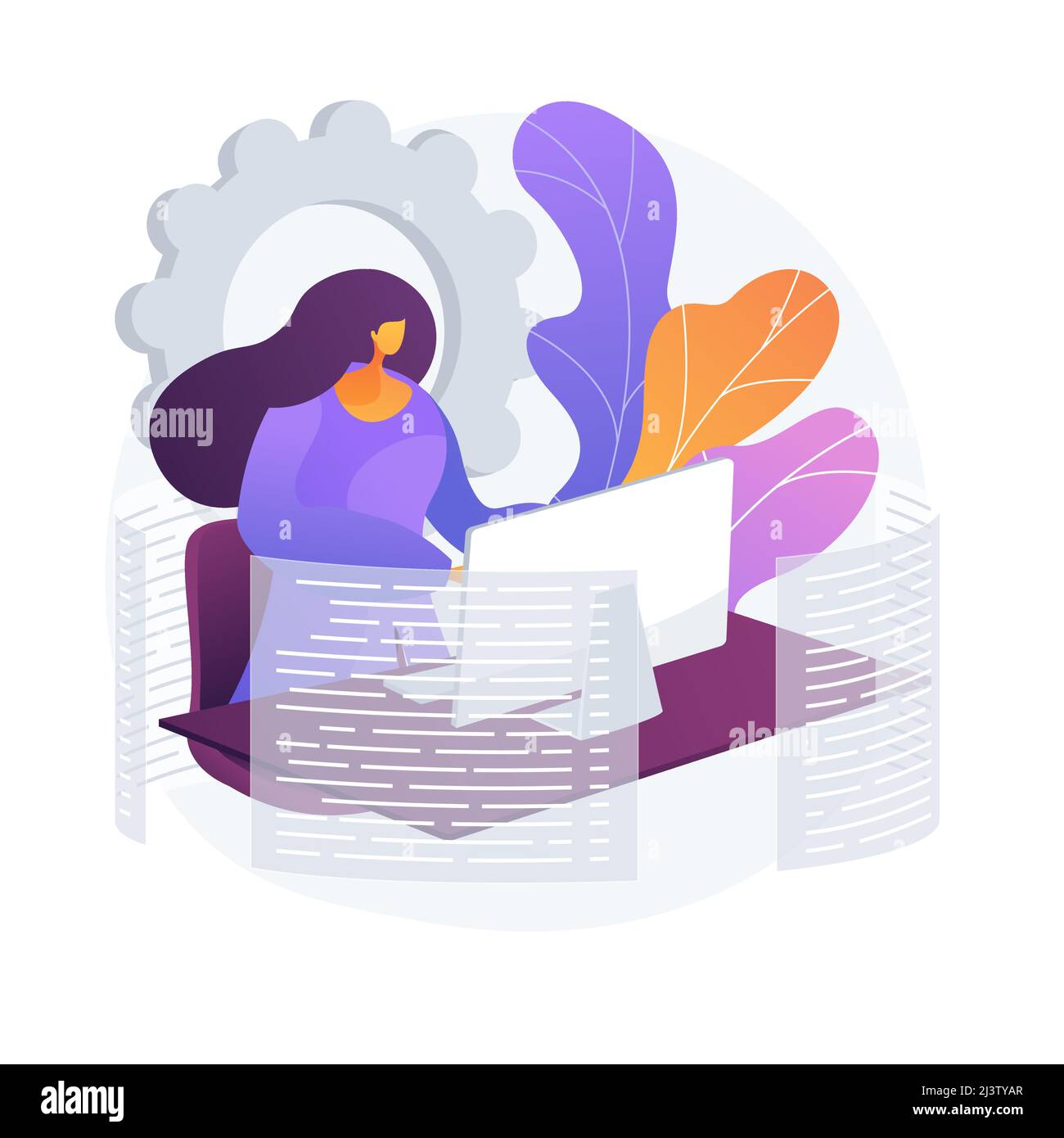 Entrepreneur freelance Stock Vector Images - Alamy