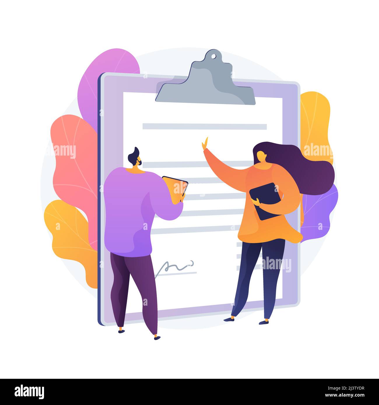 Document signing. Partnership deal, business consultation, work ...