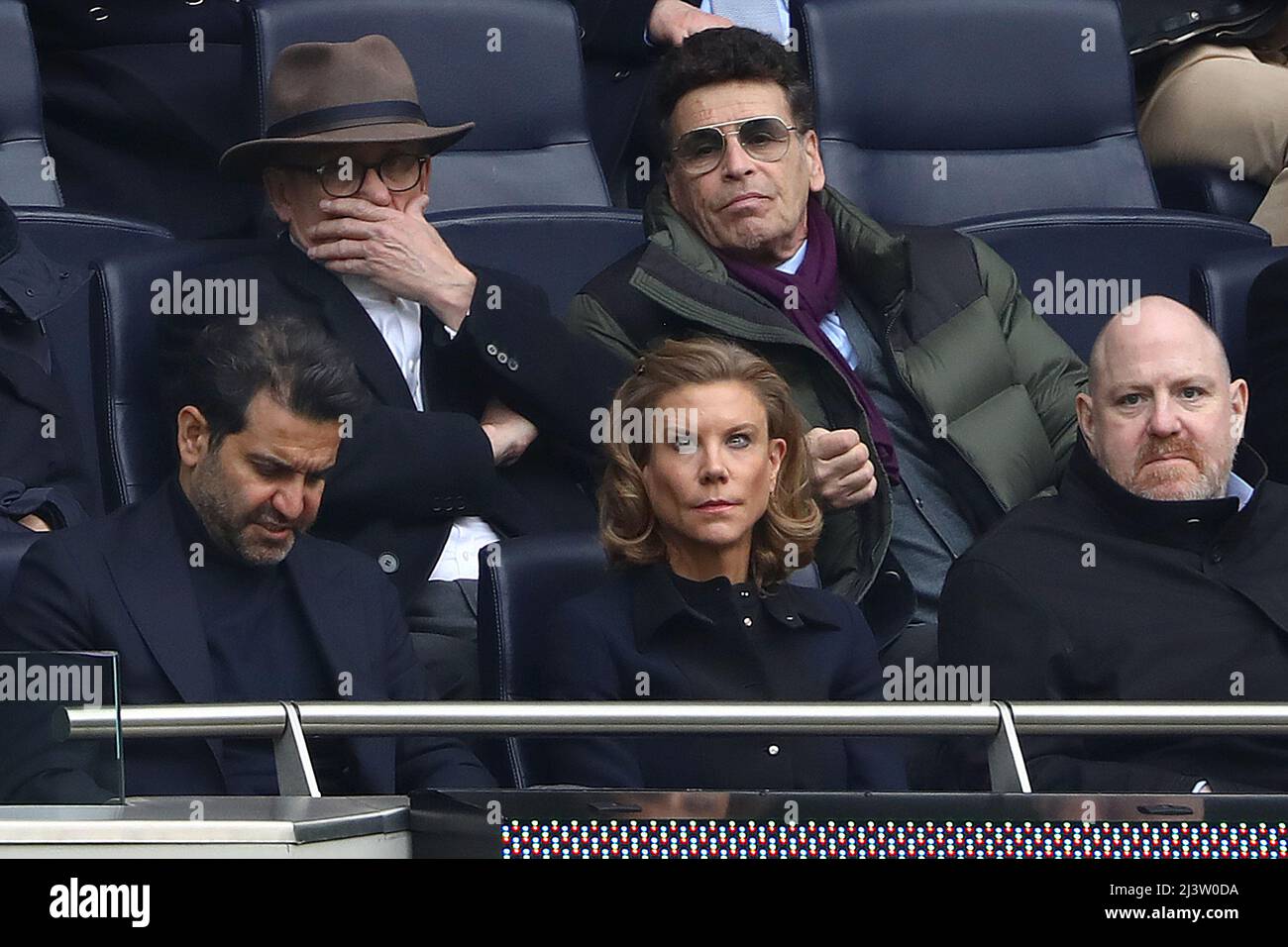 Newcastle United co-owners, Amanda Staveley, Mehrdad Ghodoussi and PR ...