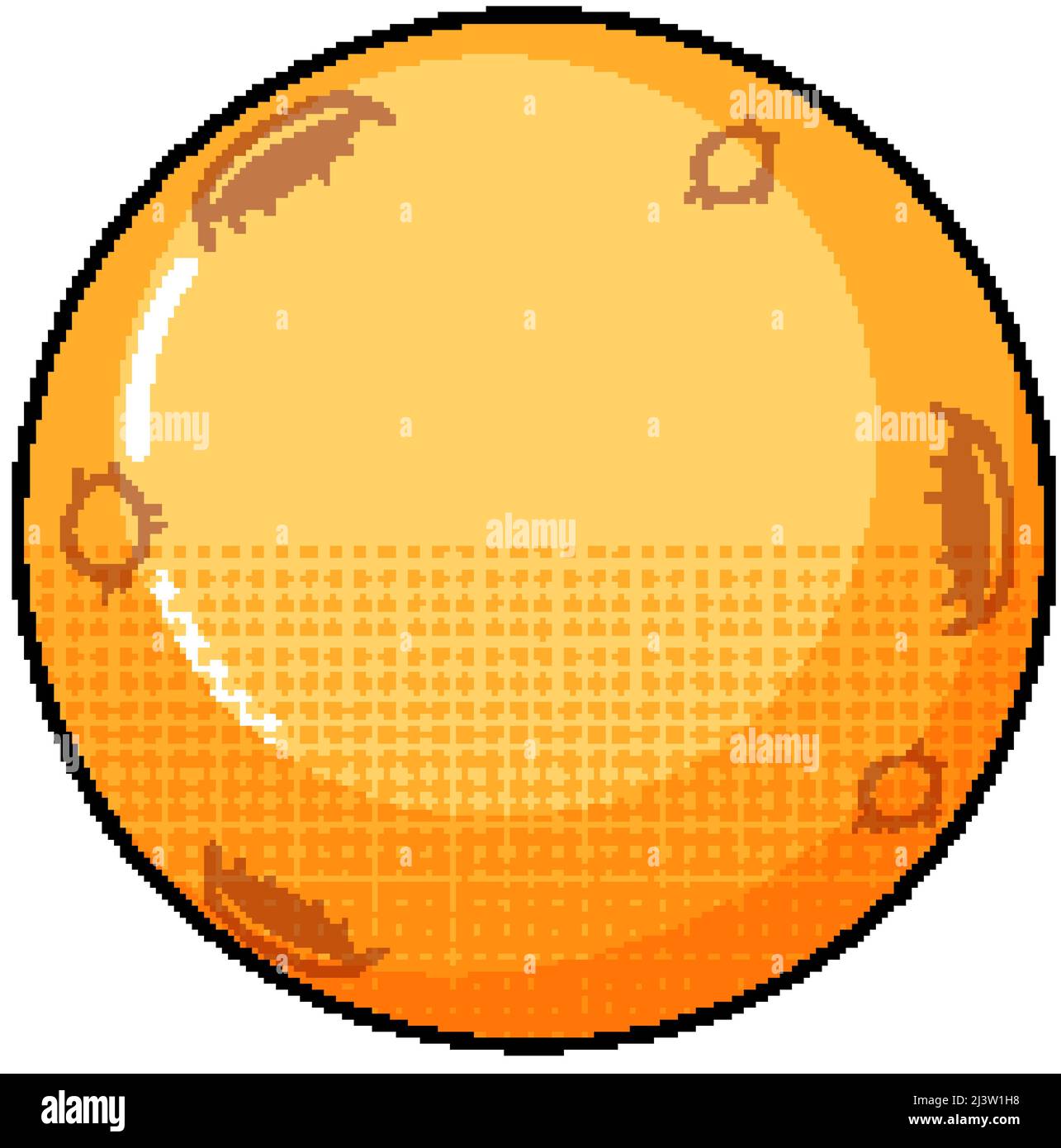 Simple moon on white background illustration Stock Vector Image & Art ...