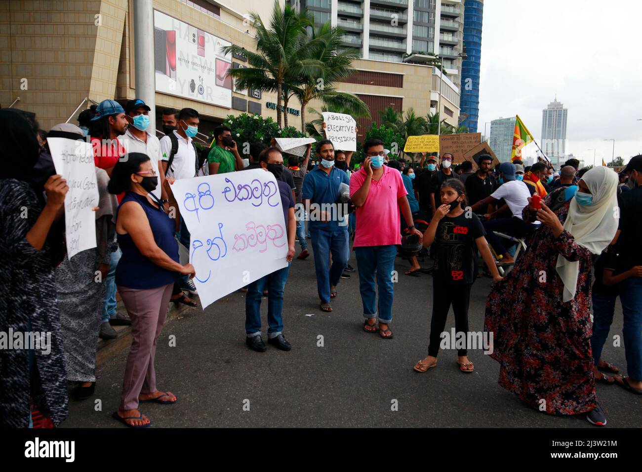Colombo go home gota hi-res stock photography and images - Alamy