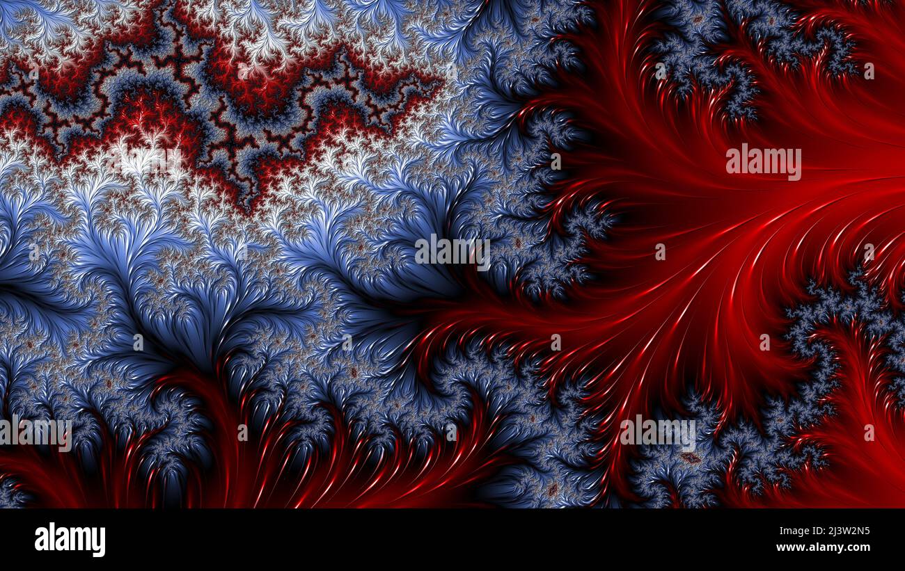 Abstract Computer generated Fractal design. A fractal is a never-ending ...