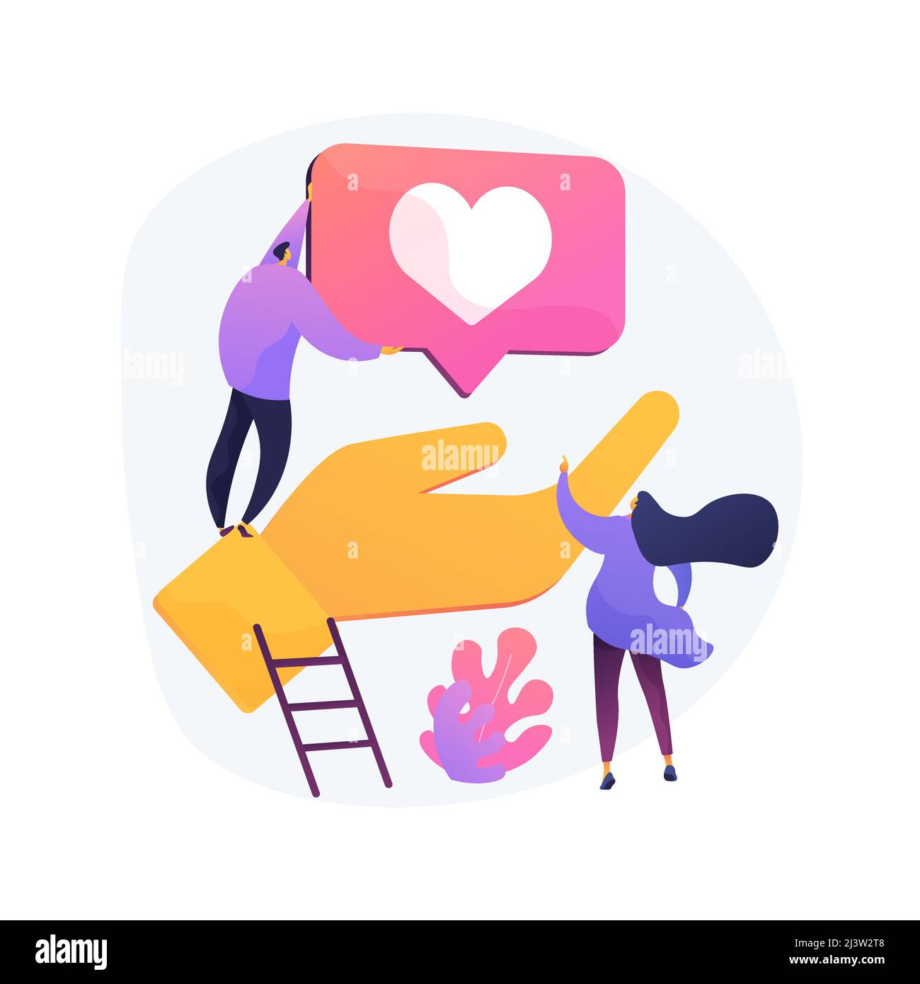 Responsibility abstract concept vector illustration. Managing position ...