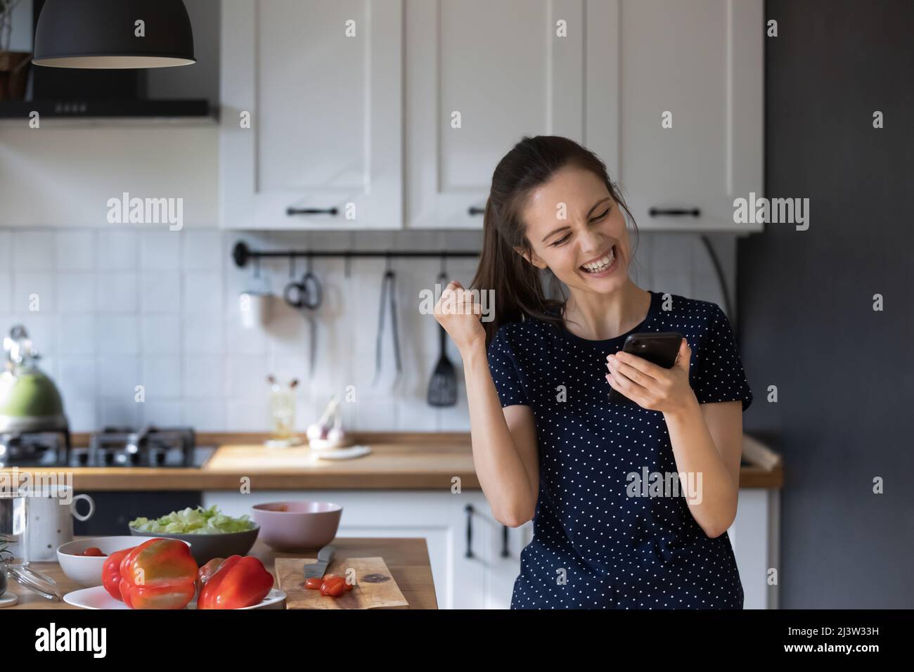 Victory is in the kitchen hi-res stock photography and images - Alamy