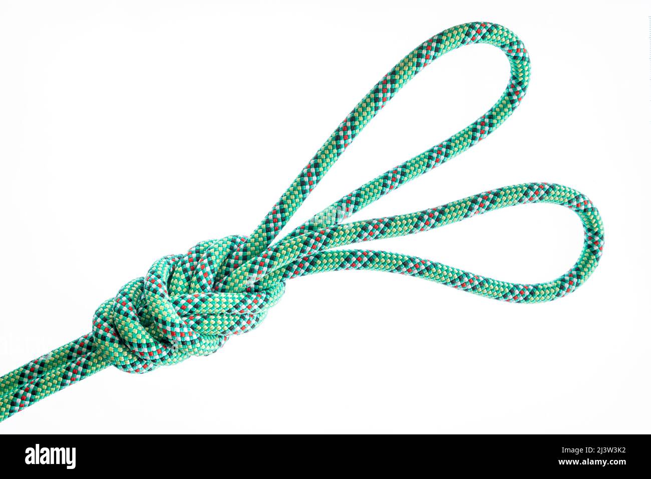 Double rope figure eight hi-res stock photography and images - Alamy