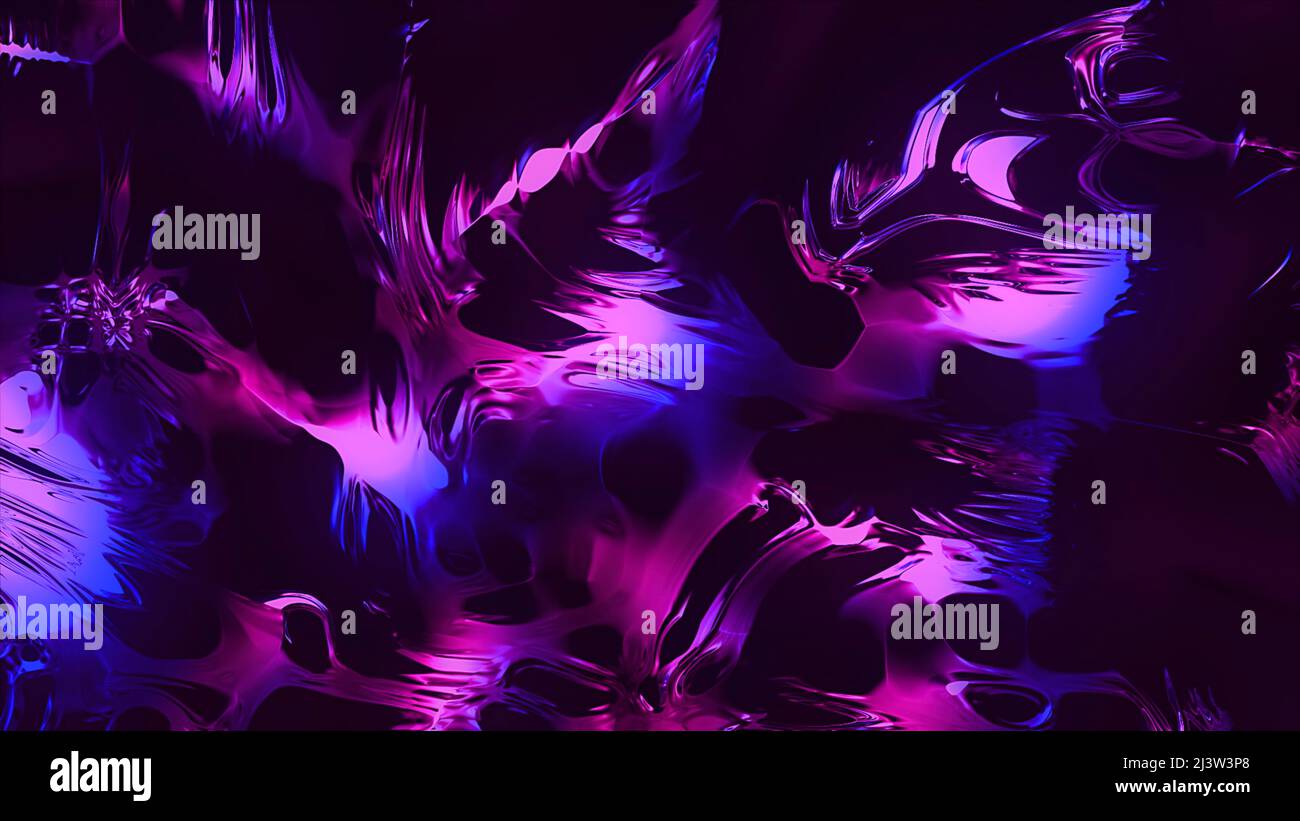 A purple blob in abstraction. Motion.Neon spots of purple shades made ...