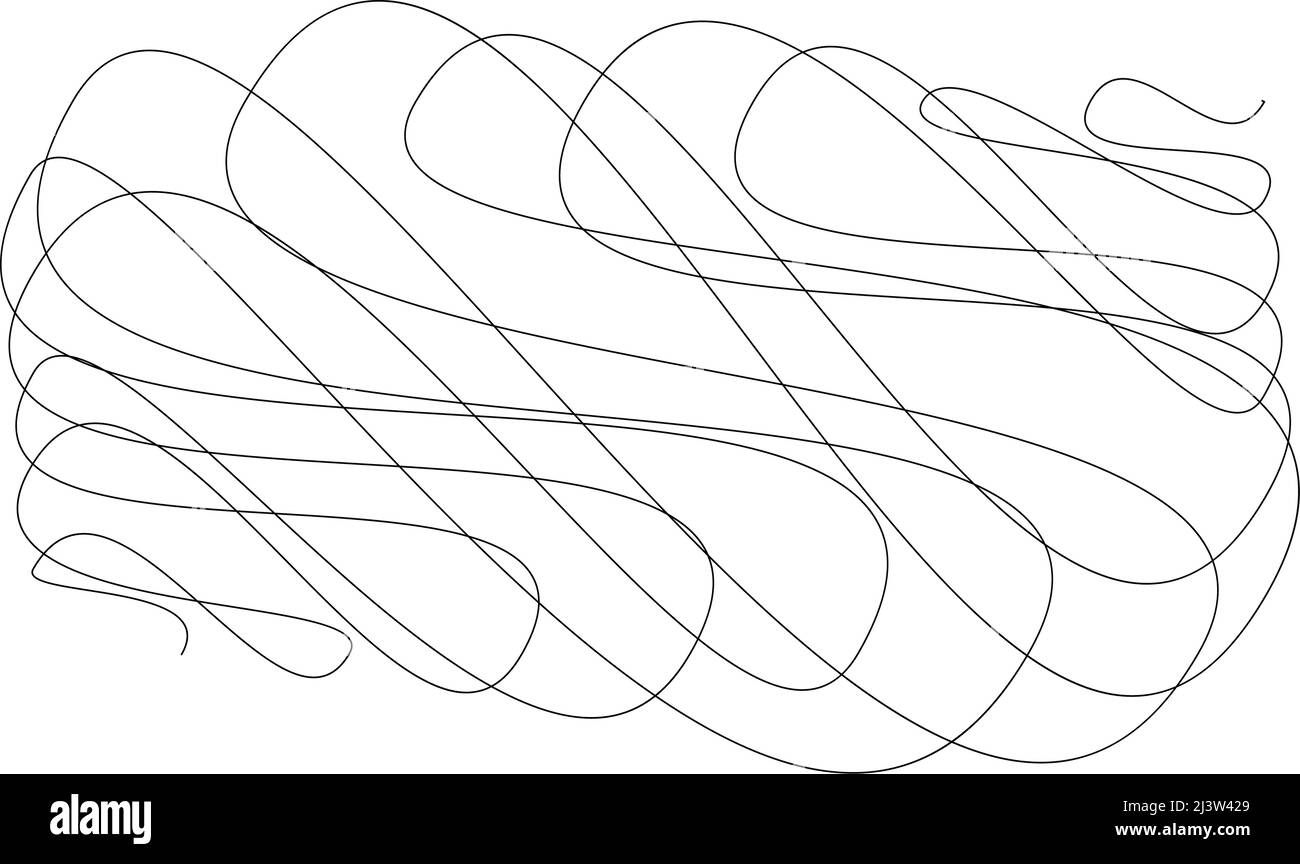 Tangled threads Stock Vector Images - Alamy