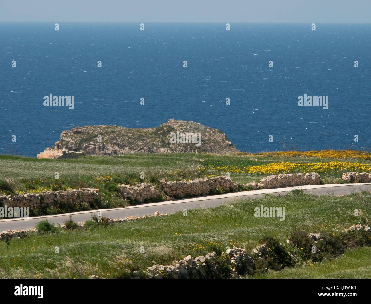 Gozo island in the mediterraneana sea Stock Photo - Alamy