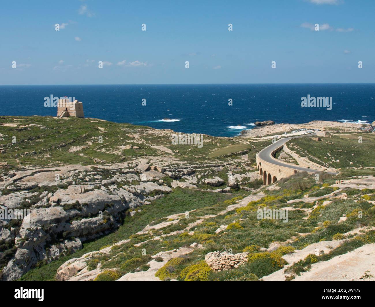 Gozo island in the mediterraneana sea Stock Photo - Alamy