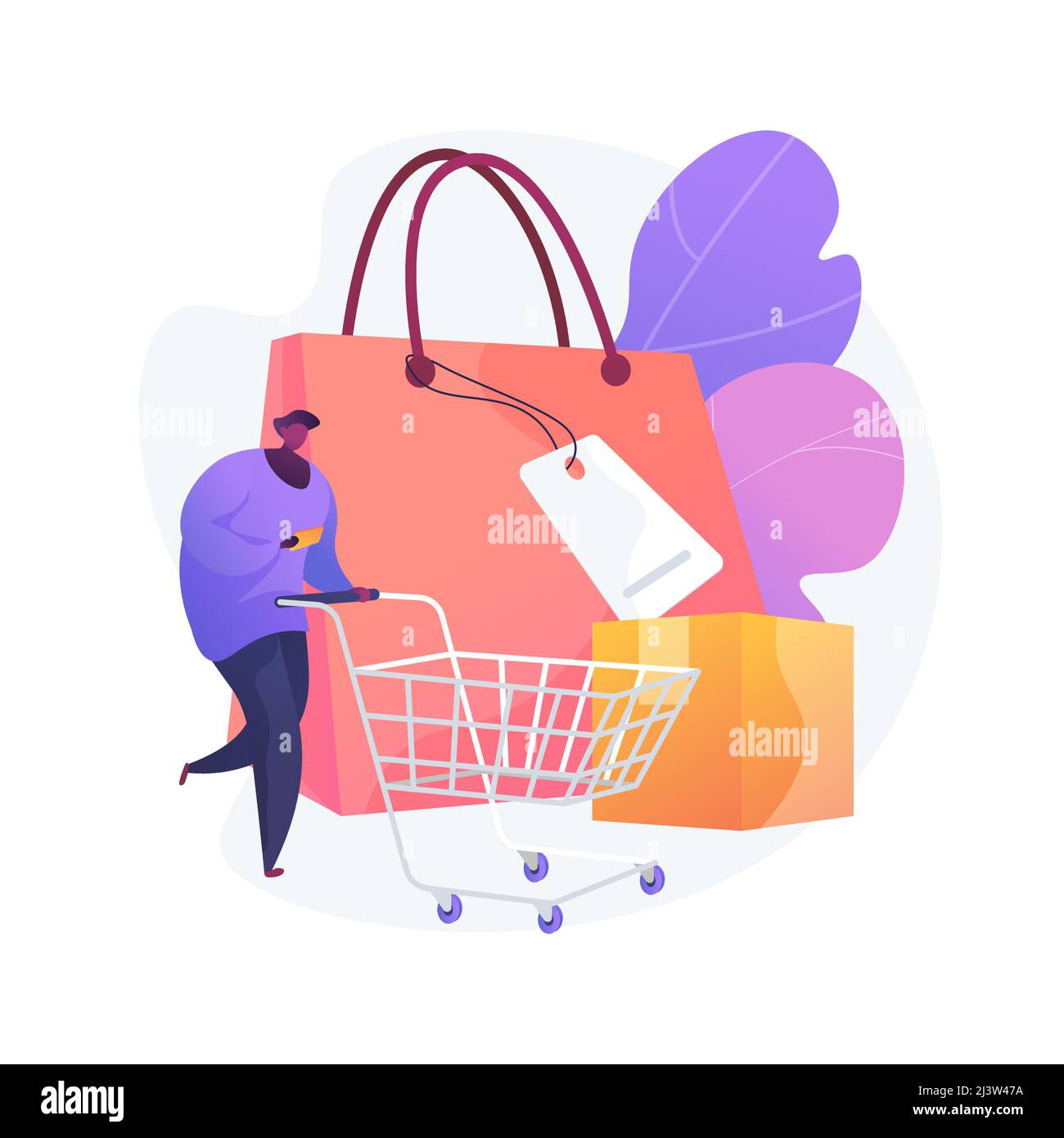 Purchasing habits abstract concept vector illustration. Generate ... Purchasing habits abstract concept vector illustration. Generate ...