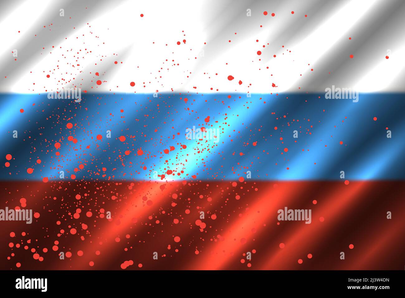 bloody russian flag background Stock Vector Image & Art - Alamy