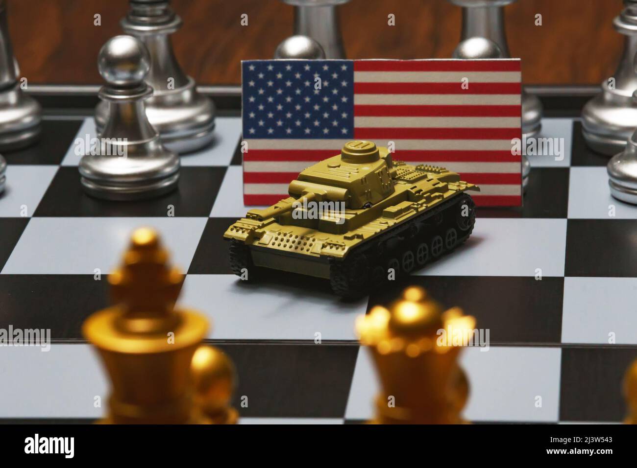 Symbol geopolitics chess board hi-res stock photography and images - Alamy