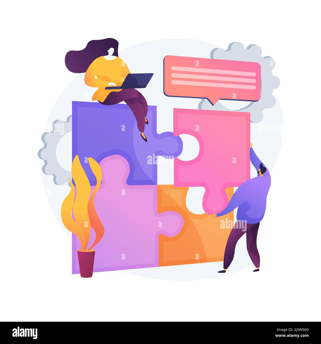 Design structure matrix abstract concept vector illustration. Project ...