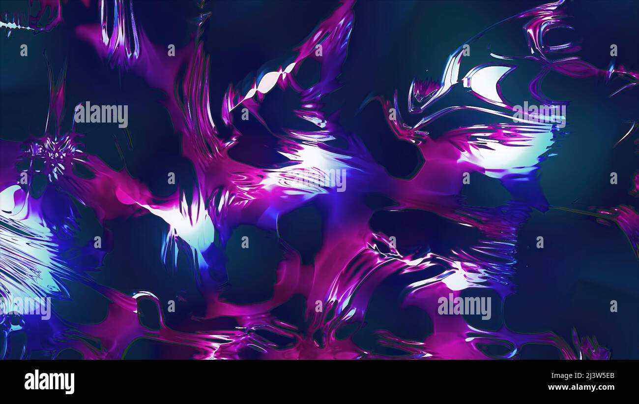 Background of flowing colorful liquid. Motion. Multicolored dense ...