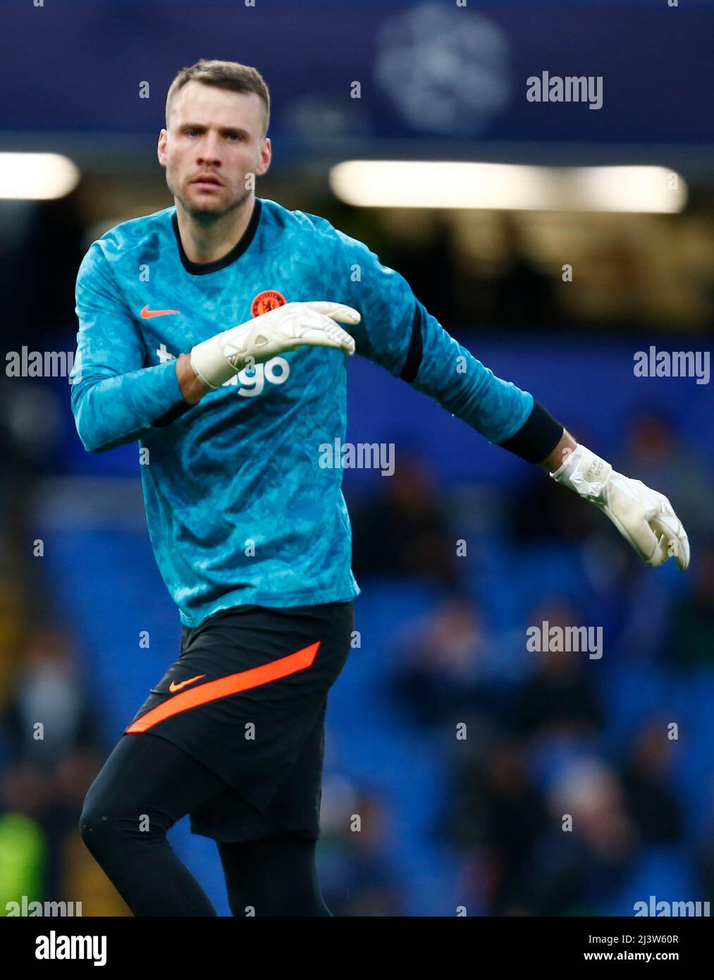 LONDON, United Kingdom, APRIL 06: Chelsea's Marcus Bettinelli w during ...