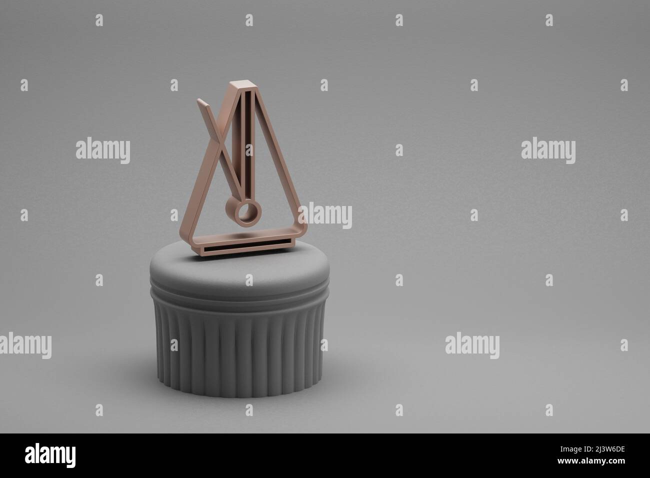 Beautiful abstract illustrations musical Big Metronome symbol icons on ...