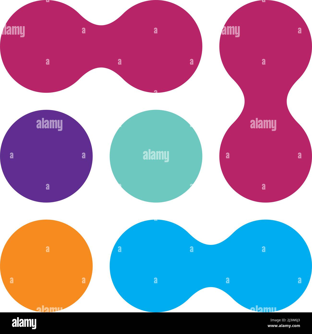Metaball vector vectors Cut Out Stock Images & Pictures - Alamy