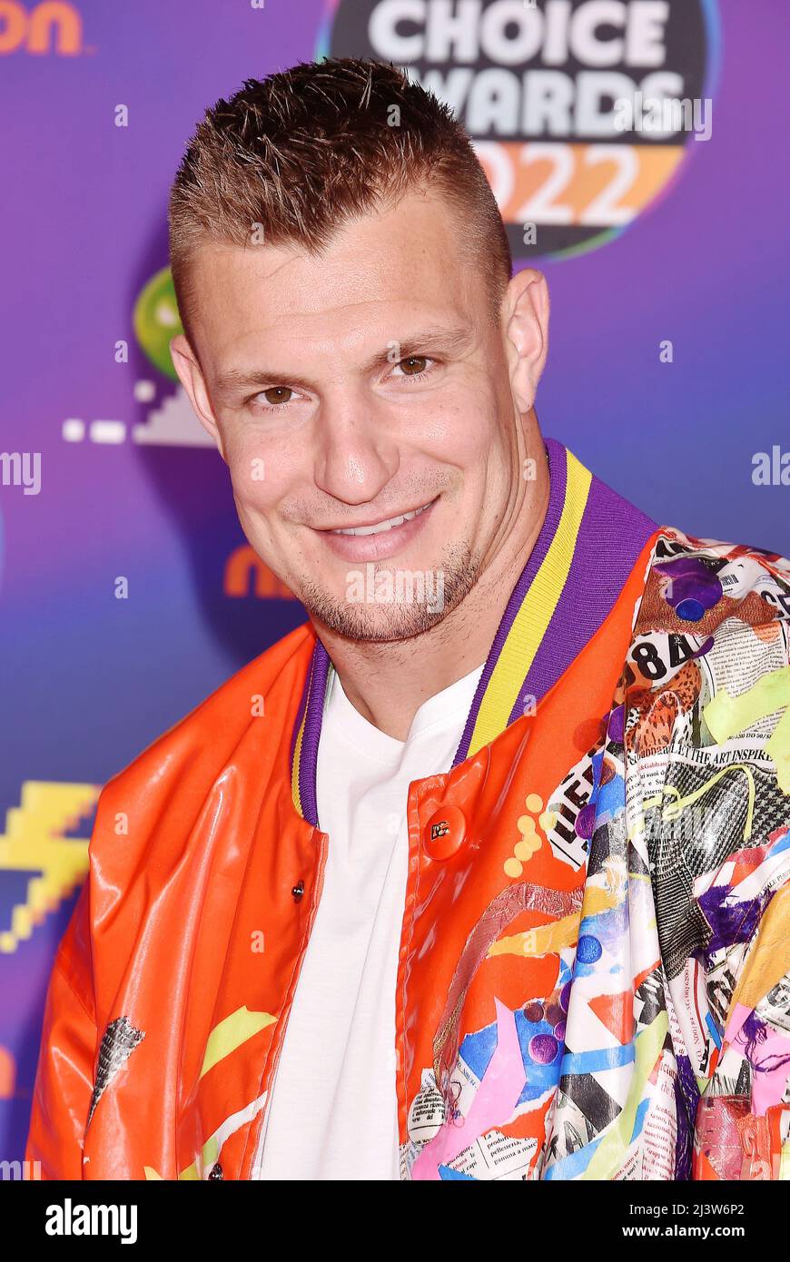 SANTA MONICA, CA - APRIL 09: Rob Gronkowski attends the 2022 ...