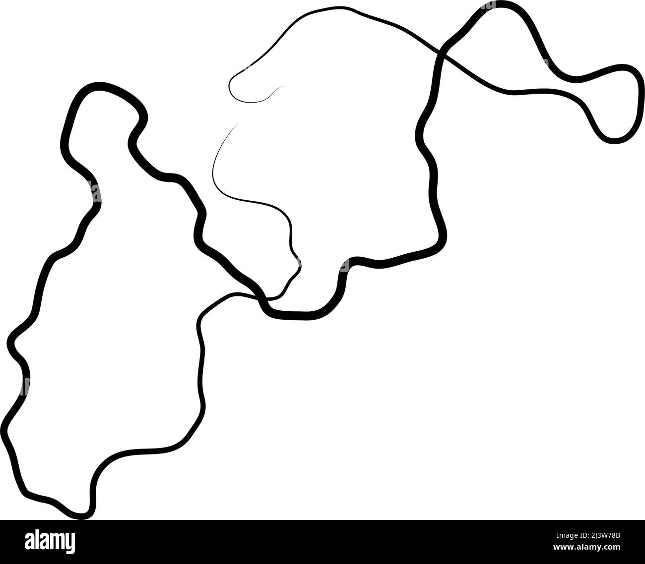 Uneven Jagged Line Clip Art