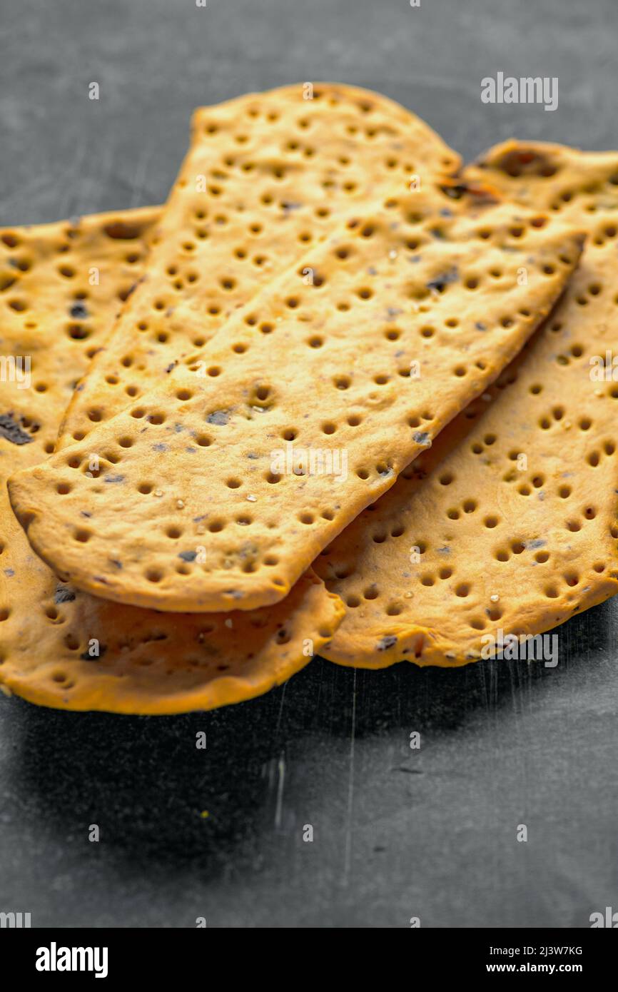Olive Cheese Crackers Stock Photo - Alamy