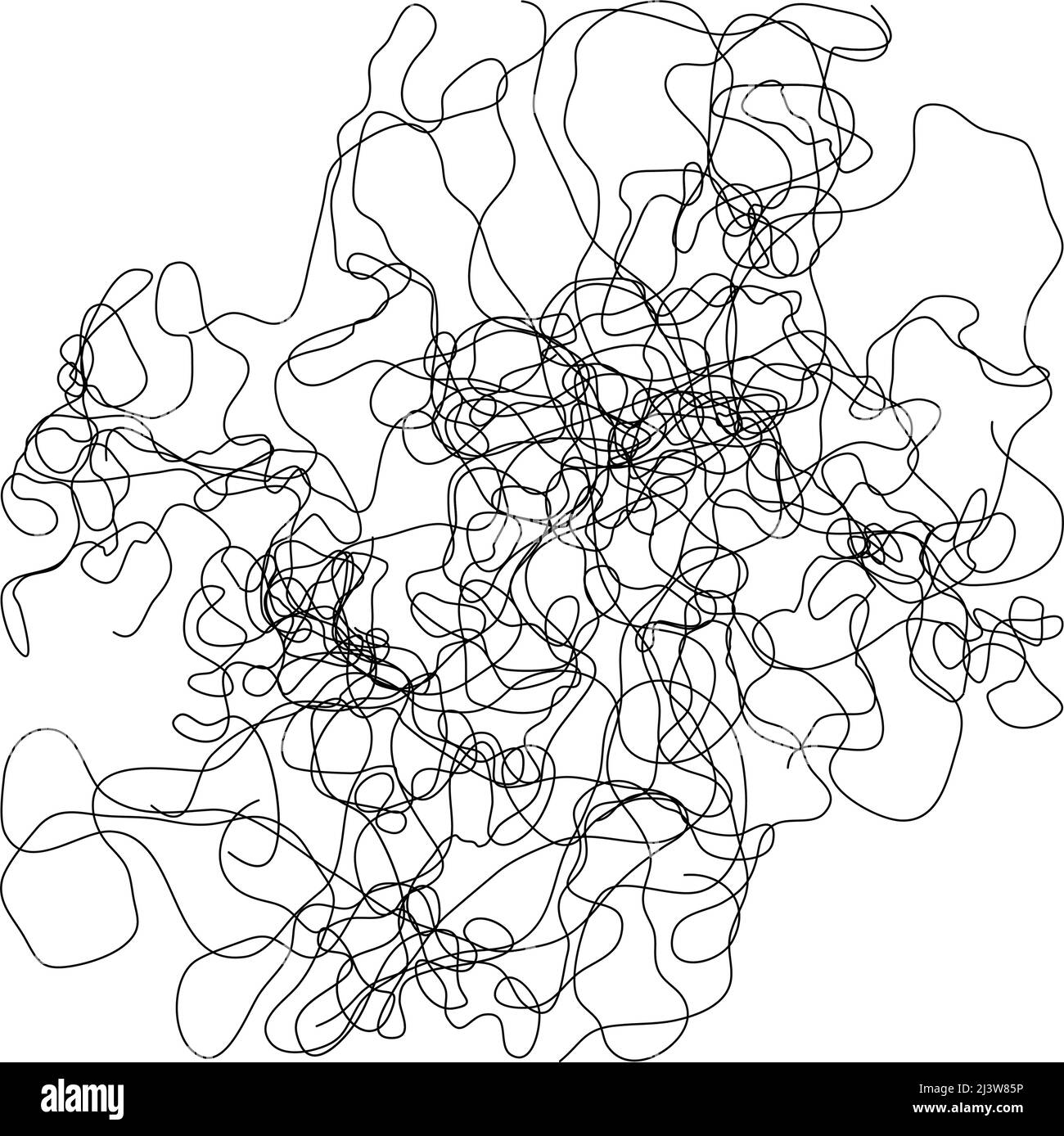 Squiggly Designs Clip Art