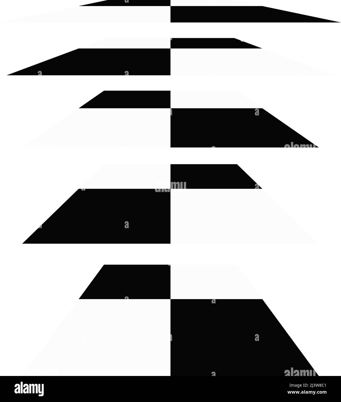 Checkerboard optical illusion Cut Out Stock Images & Pictures - Alamy