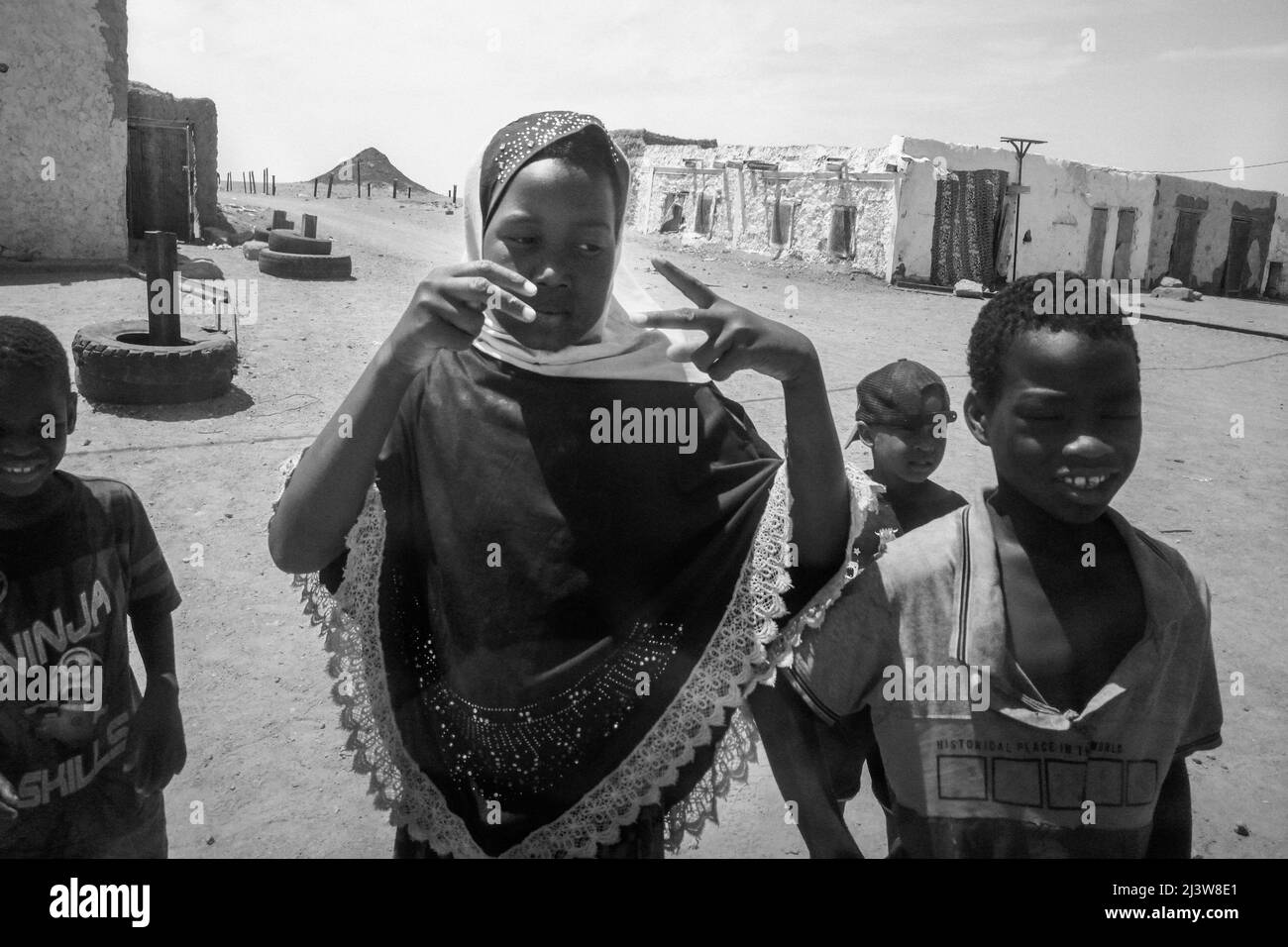 Mauritania, Choum, daily life Stock Photo - Alamy