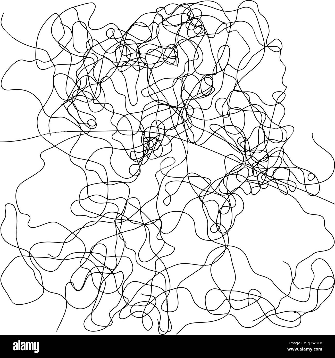 Squiggly Designs Clip Art