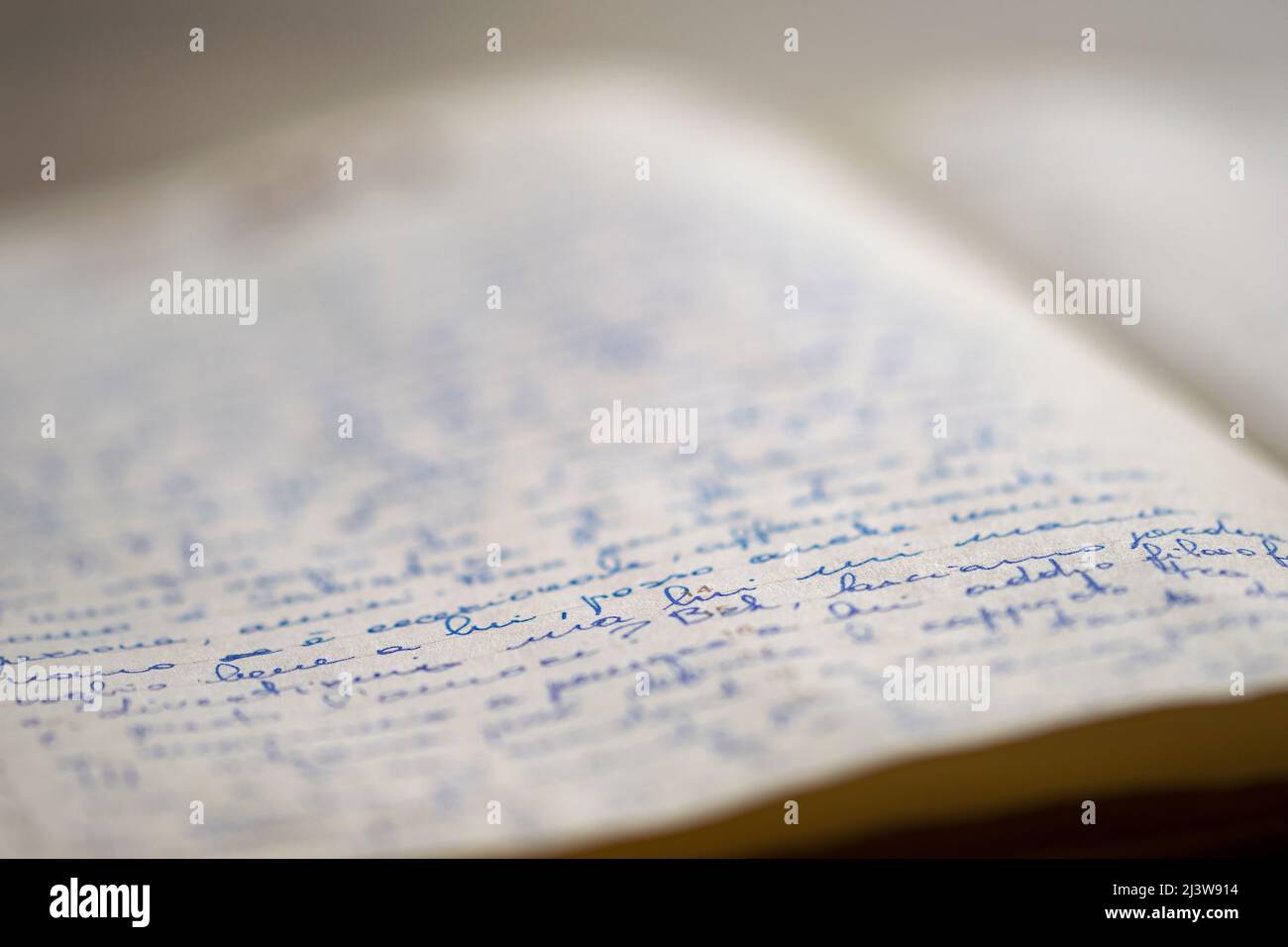 Texture old paper handwritten text hi-res stock photography and images ...