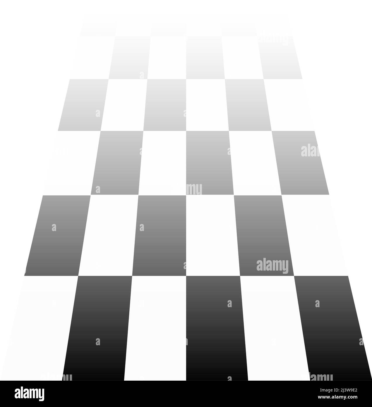 Checkerboard optical illusion Cut Out Stock Images & Pictures - Alamy