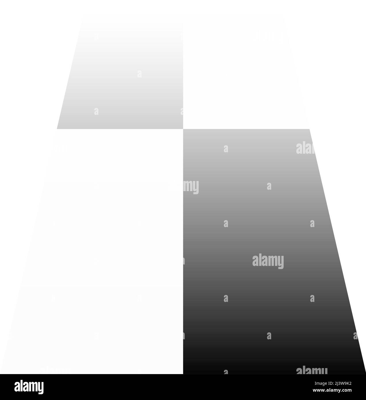 3d chessboard, checkerboard pattern in perspective. Checkered ...