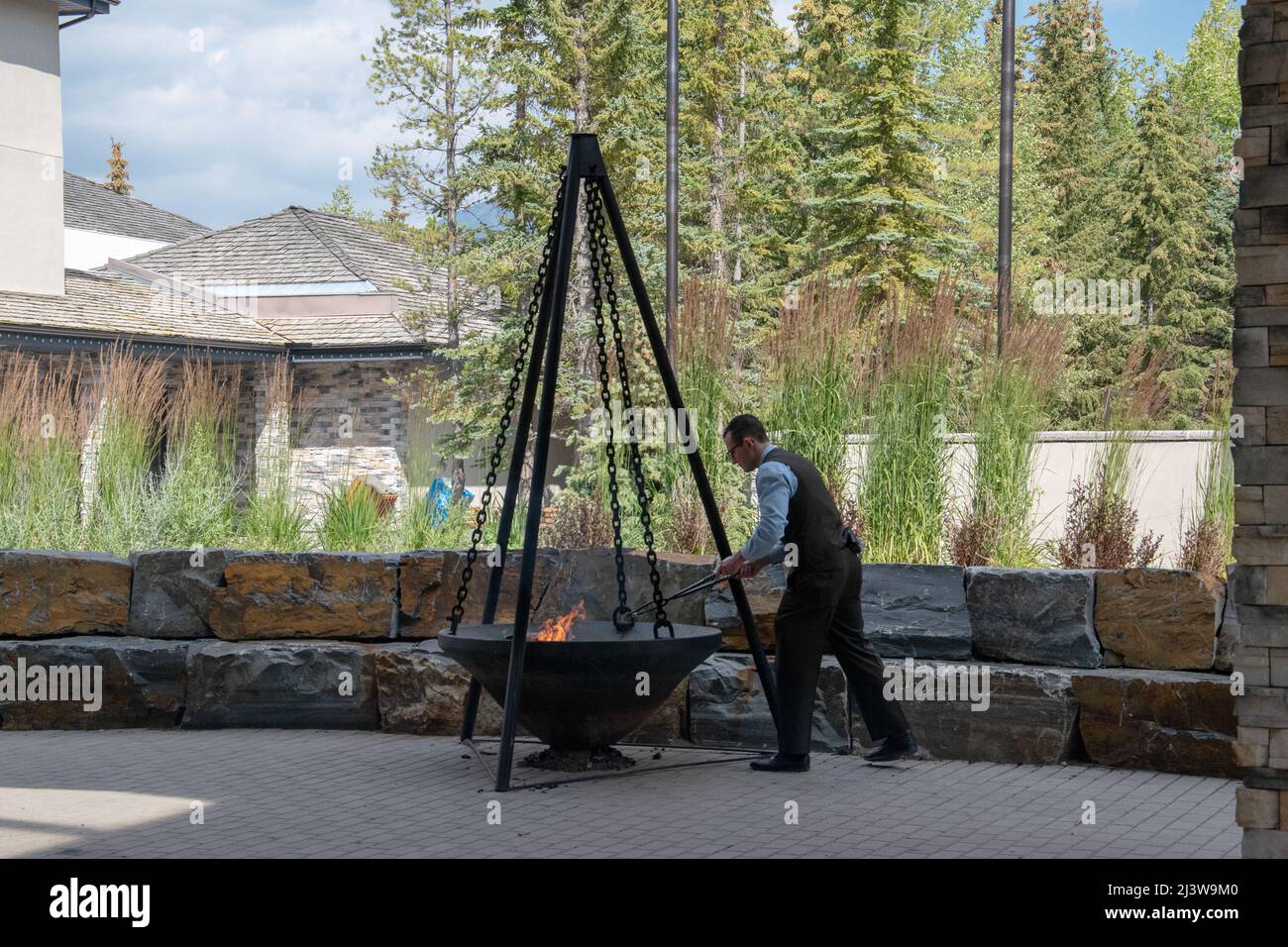 Kananaskis village canada hi-res stock photography and images - Alamy