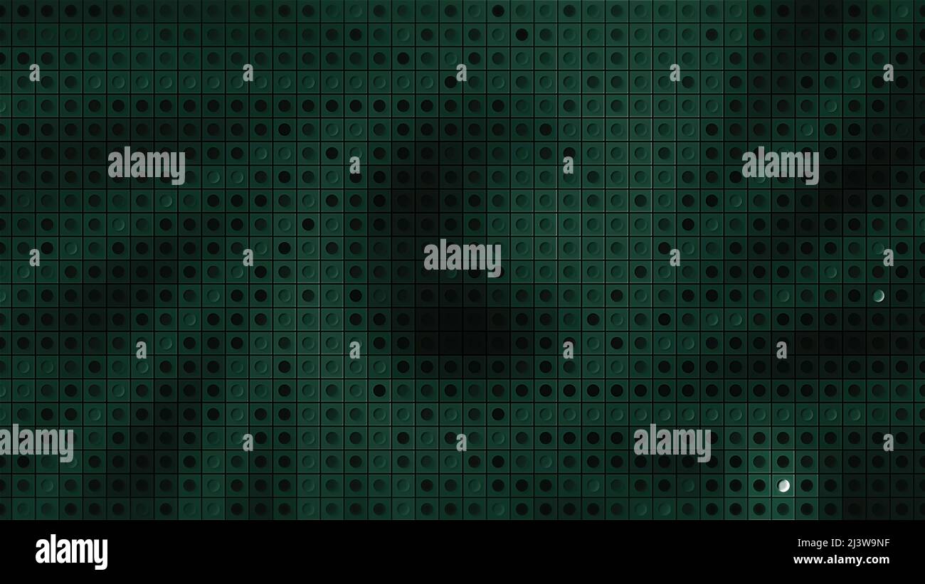 Mosaic background of squares and dots with image. Motion. Simple ...