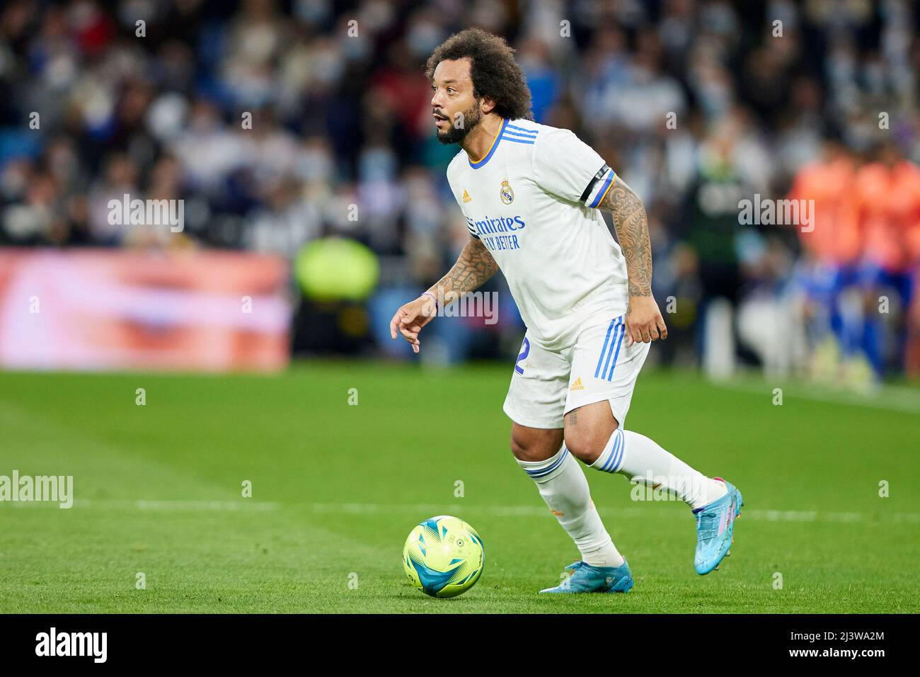 Marcelo Vieira of Real Madrid during the La Liga match between Real ...