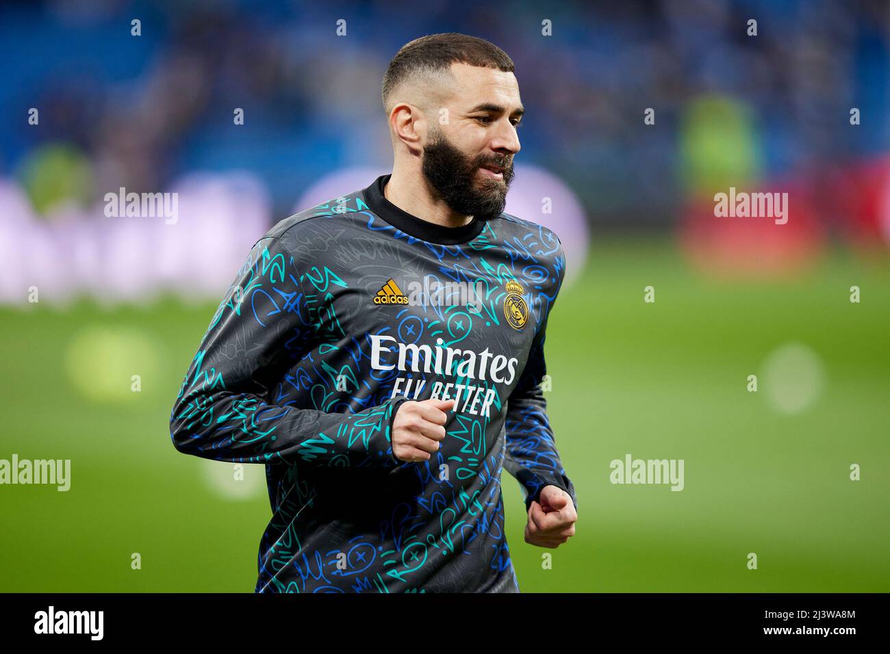 Karim Benzema of Real Madrid during the La Liga match between Real ...