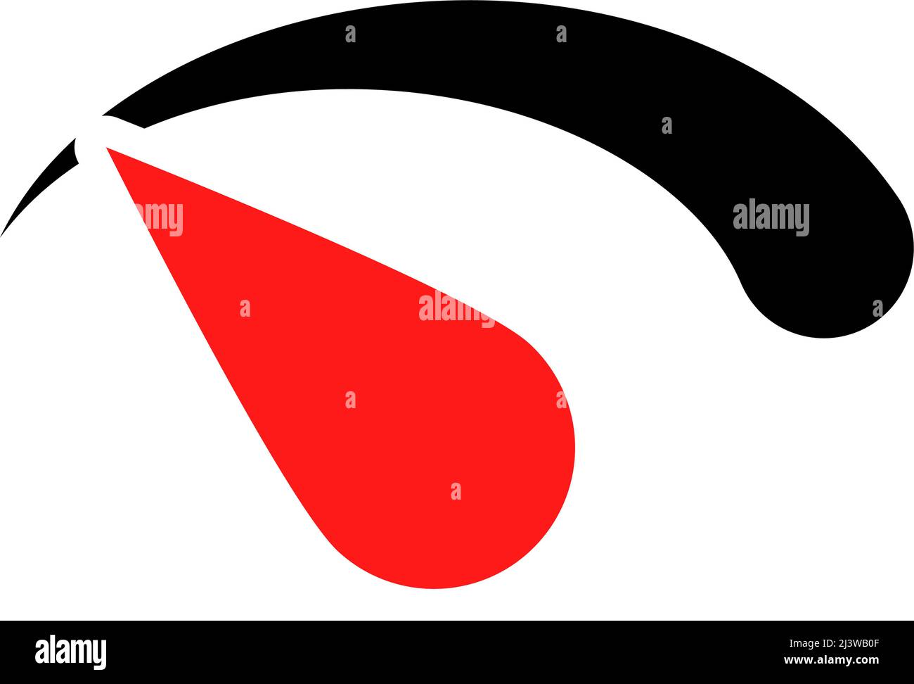 Gauge, meter, level indicator icon, symbol. Stock vector illustration ...